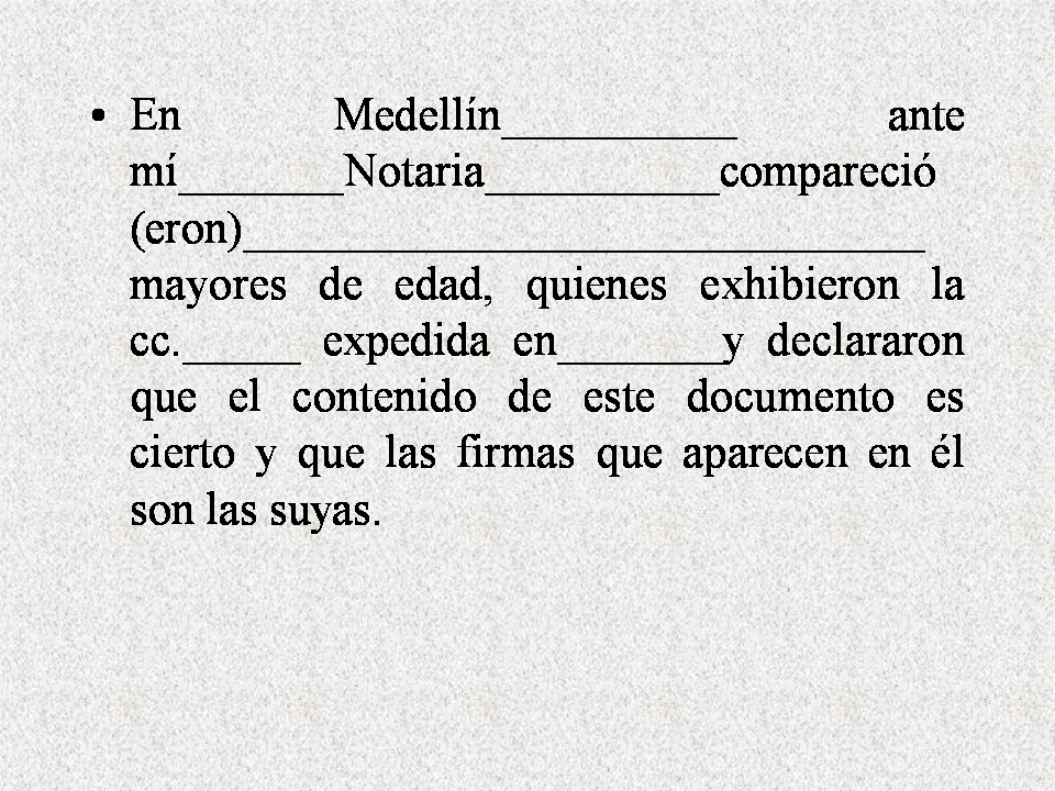 NOTARIADO Y REGISTRO