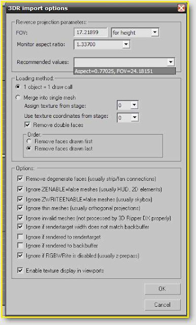 3d Ripper DX: Extraer objetos 3d desde juegos bajo DirectX 9 - CGnauta blog