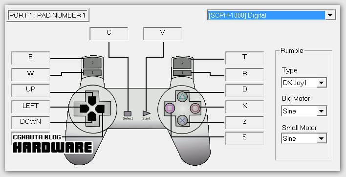 Configurar un Gamepad genérico USB en ePSXe (Acteck, Mitzu, Sony o ...