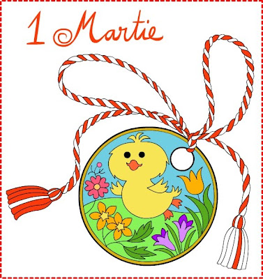 Nicole's Free Coloring Pages: 1 Martie Martisor * Coloring Spring ...