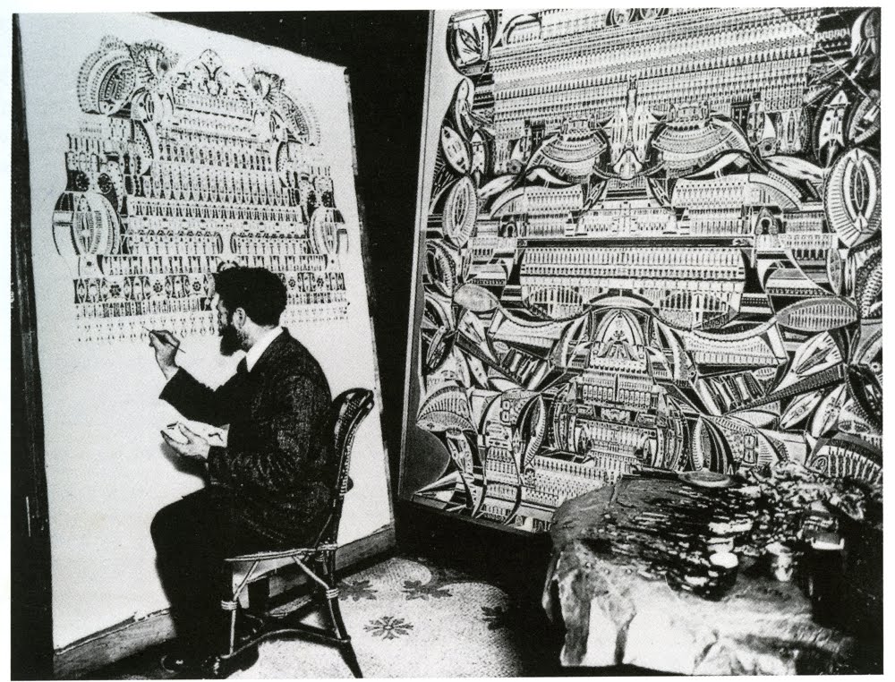Spiritualist artist "Augustin Lesage"