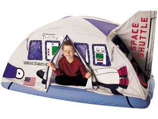 Space Shuttle Bed Tent