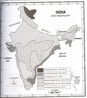 civil service examination preparation through MAPS: India - Wind Hazards