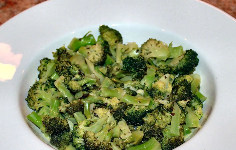 Broccoli with Lime Shallot Dressing