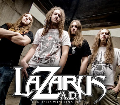 CEREBROS EXPRIMIDOS: LAZARUS A.D.... Nuevo Disco "Black Rivers Flow"