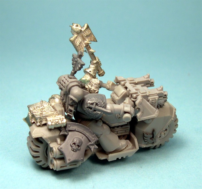 PsychosisPC's The Madhouse Workshop: 40k Chaplain Biker Conversion