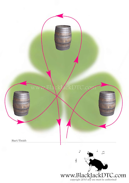 Black Jack Dog Training Centre: Barrel Racing rules and patterns