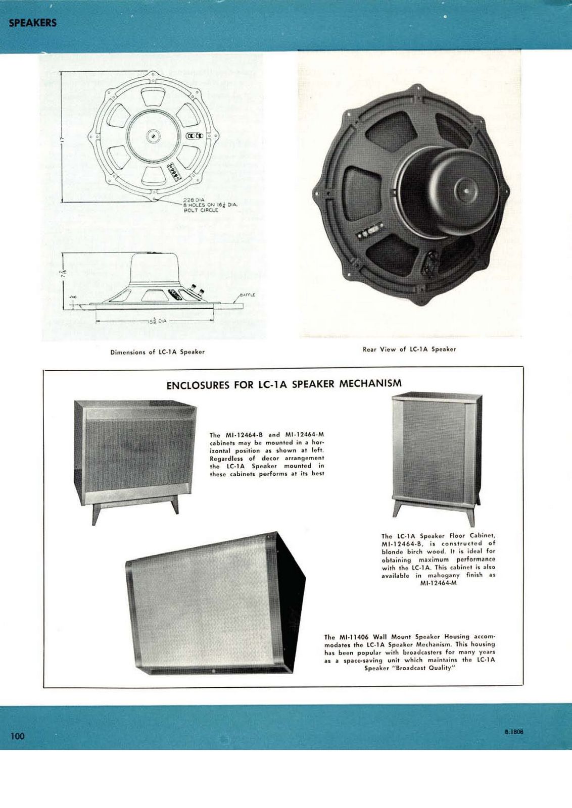 Anyone ever hear these reproduction RCA LC1A speakers? | Audiokarma ...