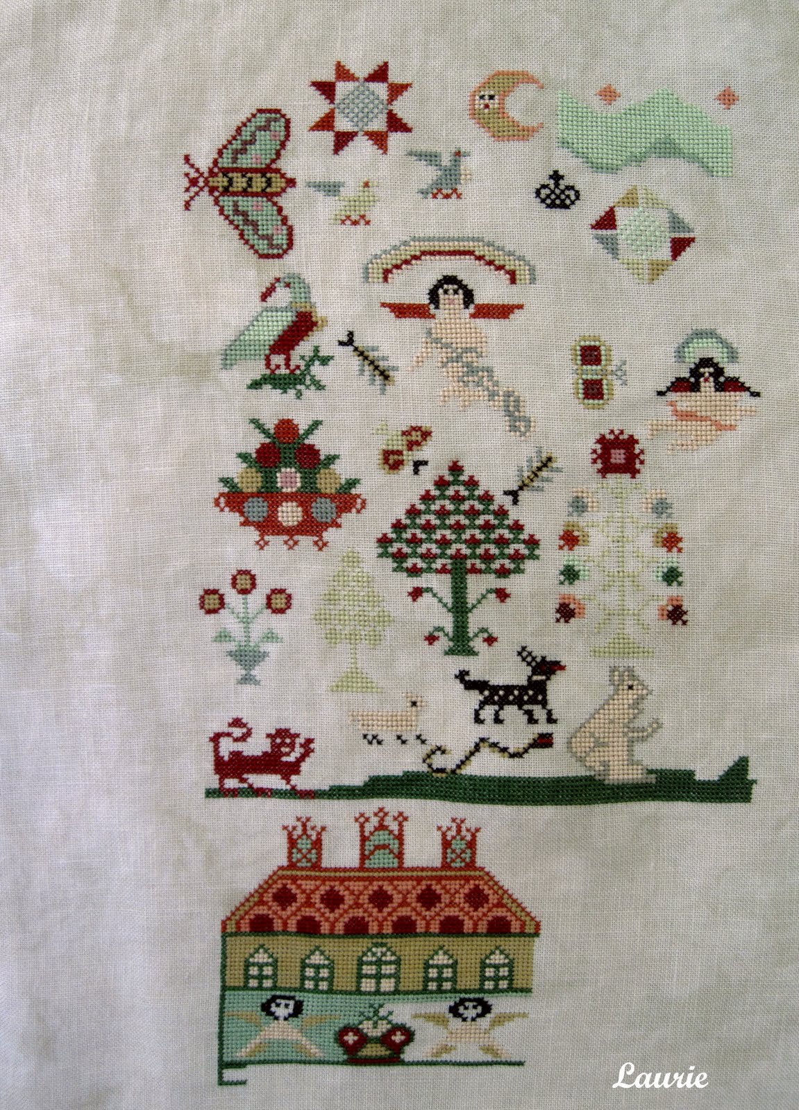 CORGI COTTAGE: Not Forgotten Sampler