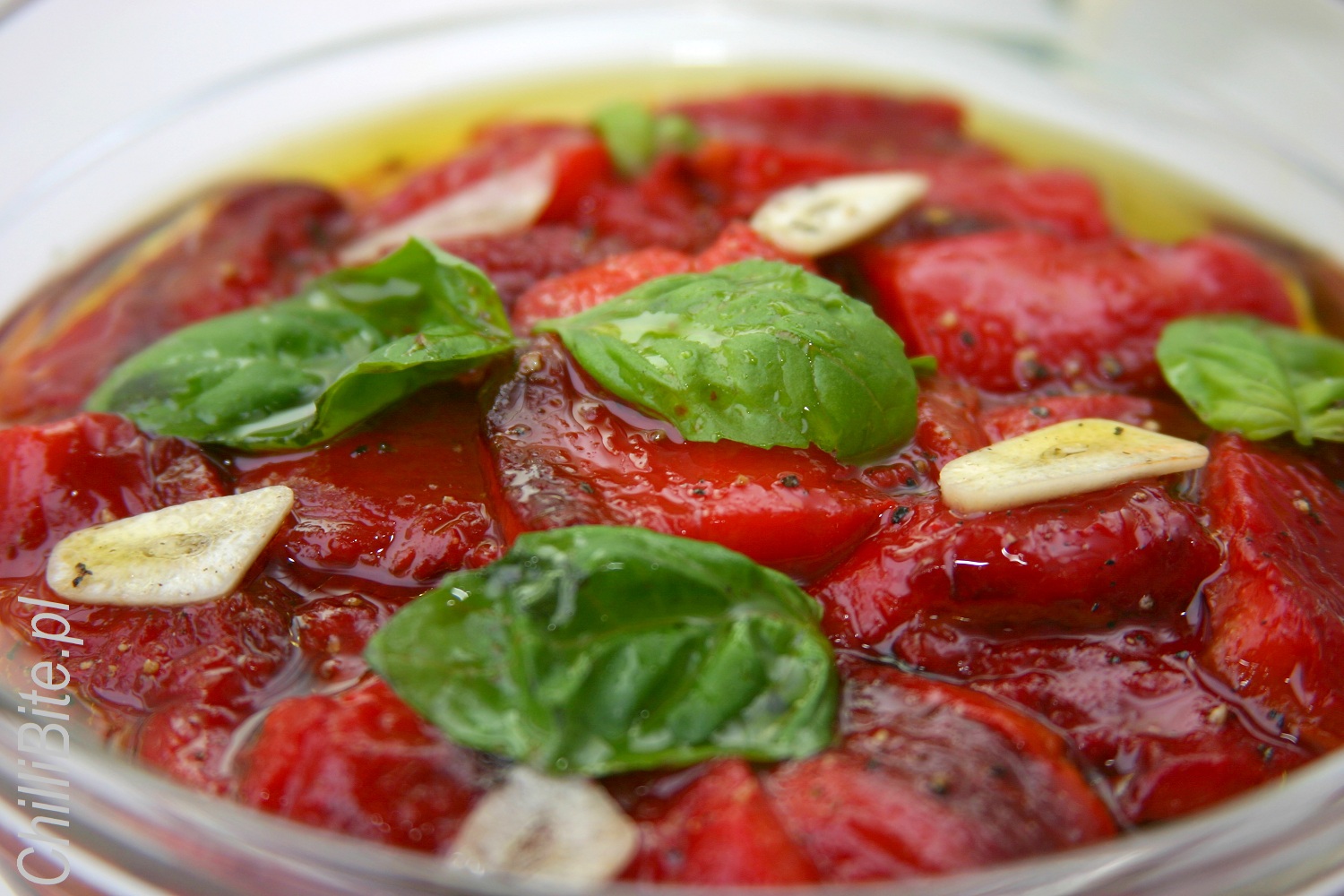 ChilliBite.pl - motywuje do gotowania!: Sałatka z pieczonej papryki z ...