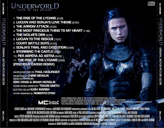 Soundtrack List Covers: Underworld: Rise of the Lycans (Paul Haslinger)