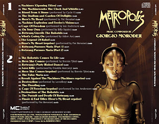 Soundtrack List Covers: Metropolis Complete (Giorgio Moroder)