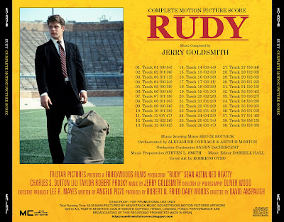 Soundtrack List Covers: Rudy Complete (Jerry Goldsmith)