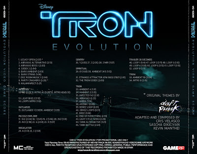 Soundtrack List Covers: Tron Evolution Gamerip (Cris Velasco, Sasha ...