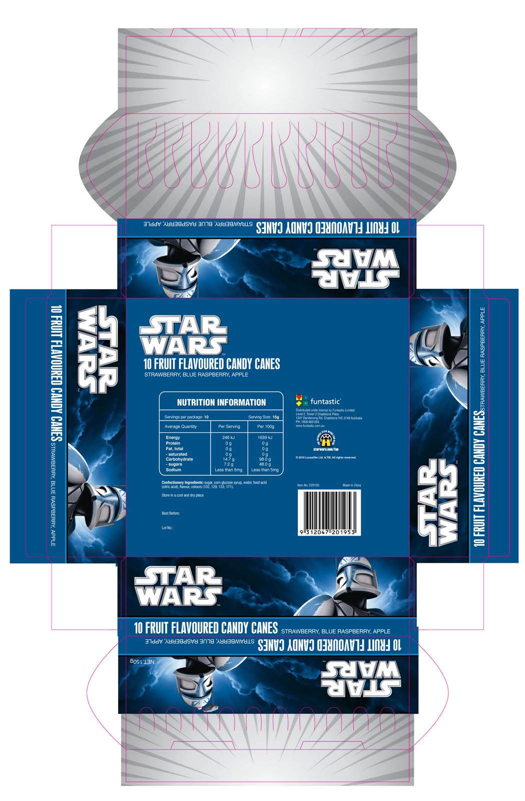 Dream:Create:Inspire: Star Wars Candy Canes Packaging