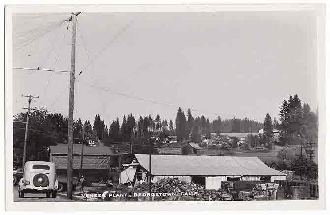 gold country girls: Real Photo Postcard Images of Georgetown, California