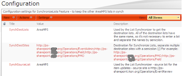 SharePoint Chic: Synchronize Lists in two different site collections