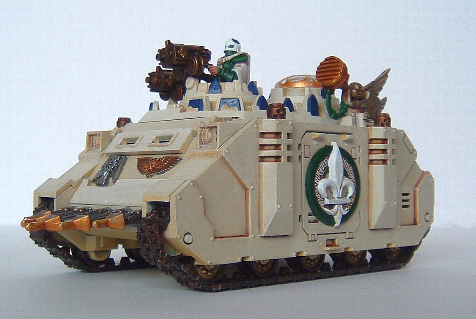 Artificer's Workshop Visions: Second Sisters of Battle Rhino Progress