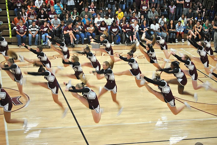 CHS Tiger Cheerleaders: Copperas Cove Pep Rally