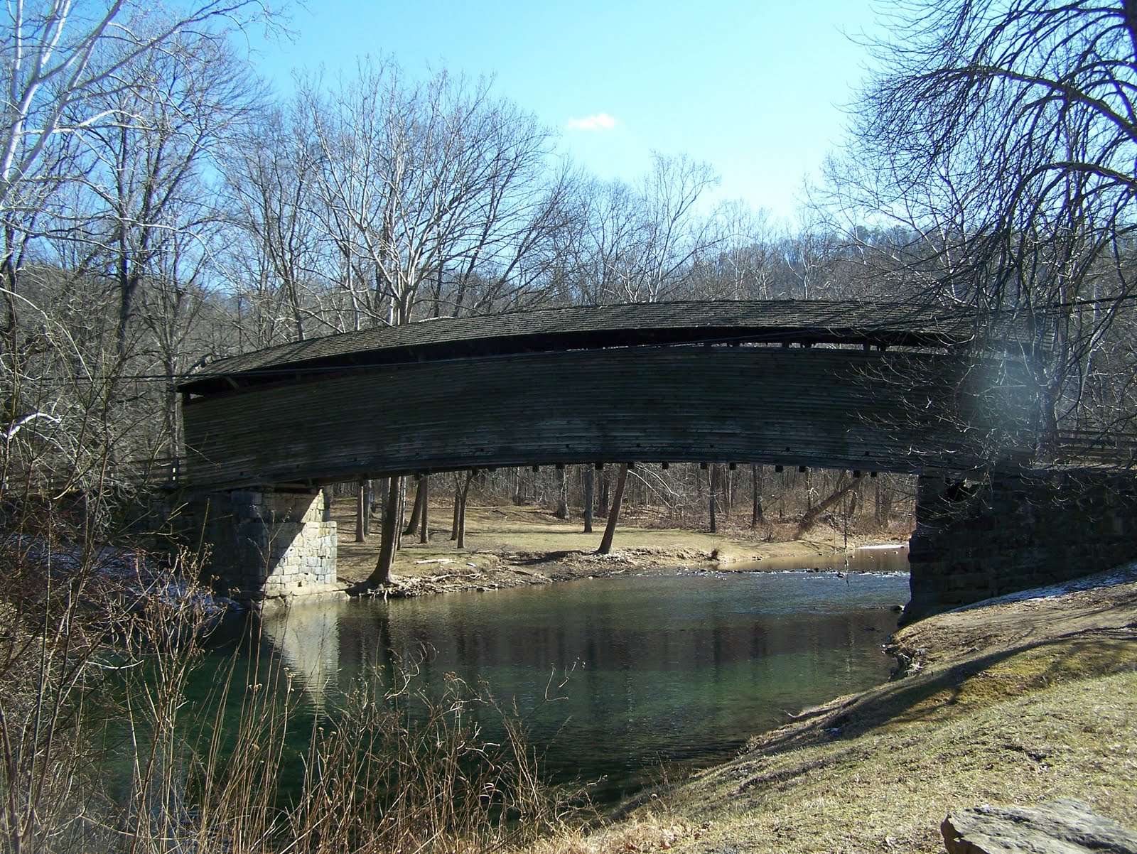 Around Roanoke, VA (A Daily Photo Blog): Sunday Bridges - Humpback Bridge