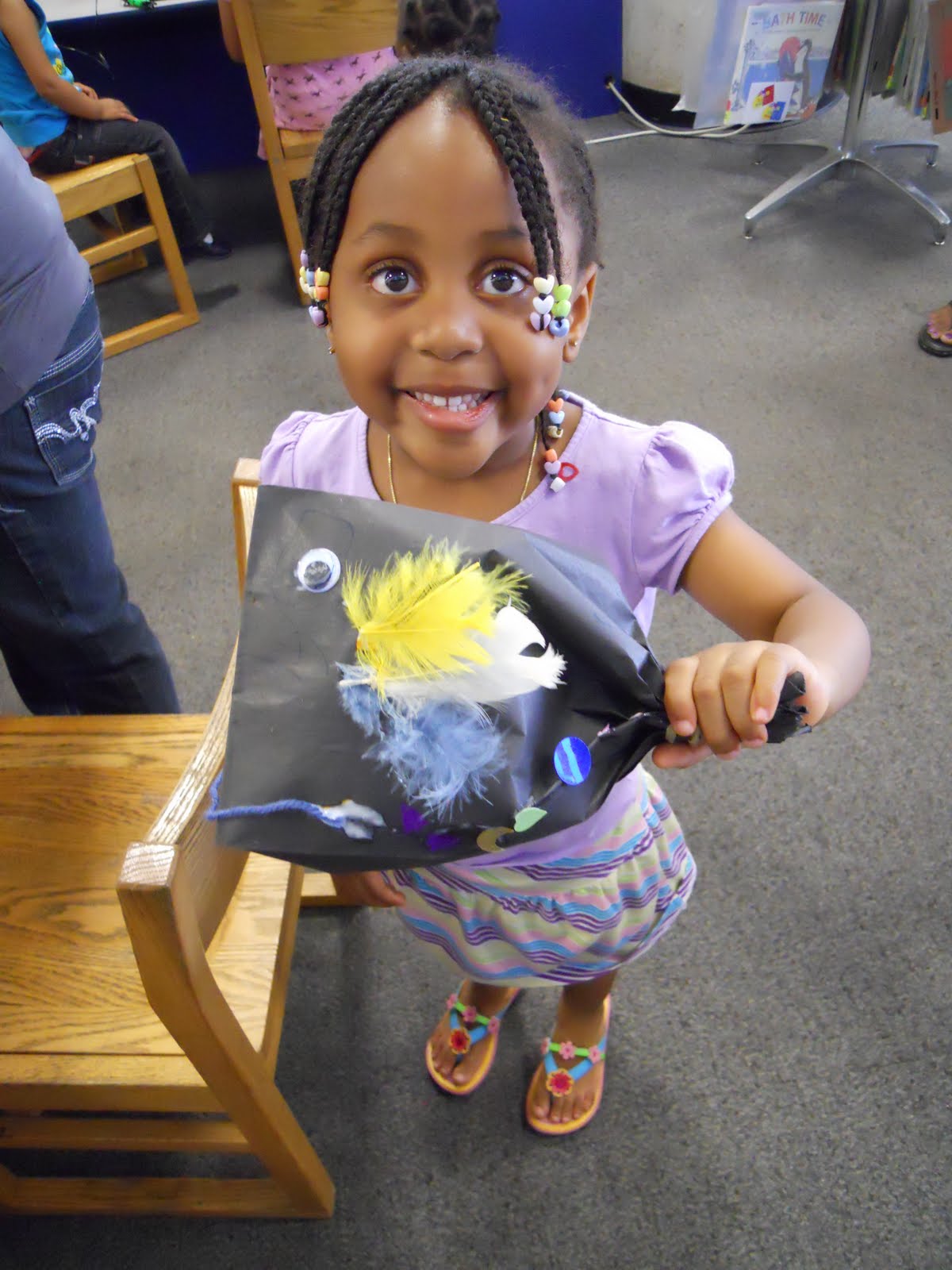 LBPL KIDS BLOG: FUN CRAFT: PAPER BAG FISH