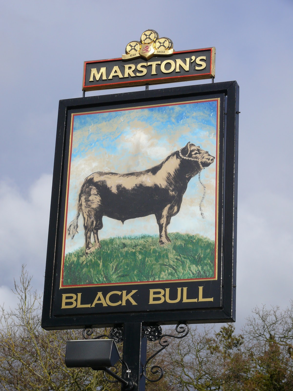 Ribble Valley Pubs: The Black Bull - Old Langho