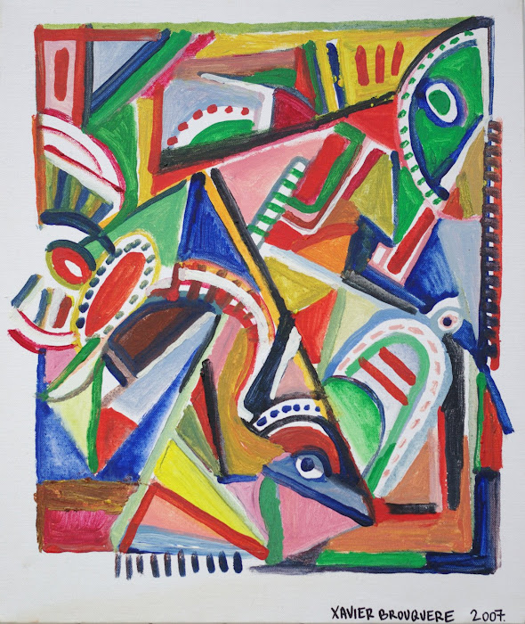 Xavier Brouquère Peinture