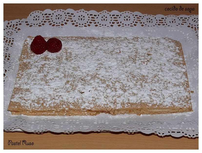 PASTEL RUSO (con TMX) | Cocido de Sopa