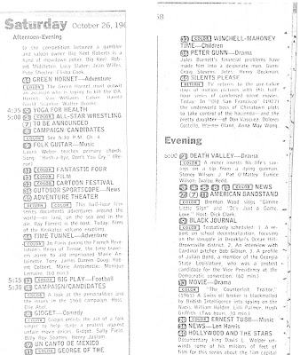 BLOG WILKINS: OCTOBER 26, 1968 TV GUIDE LISTINGS: Click Each Page To ...