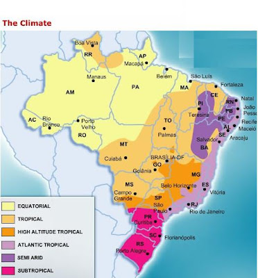 PAPAYA: A CLIMATE MAP OF BRAZIL