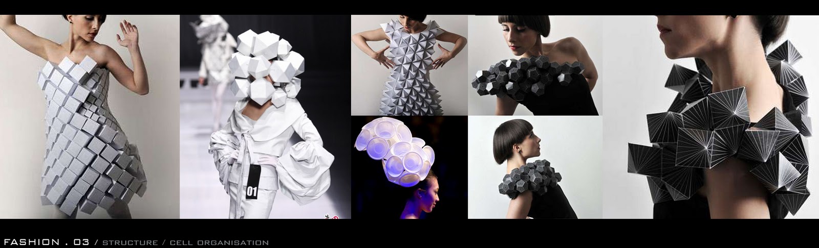 HANDAN YALKI: FASHION / structure / cell organisation / form