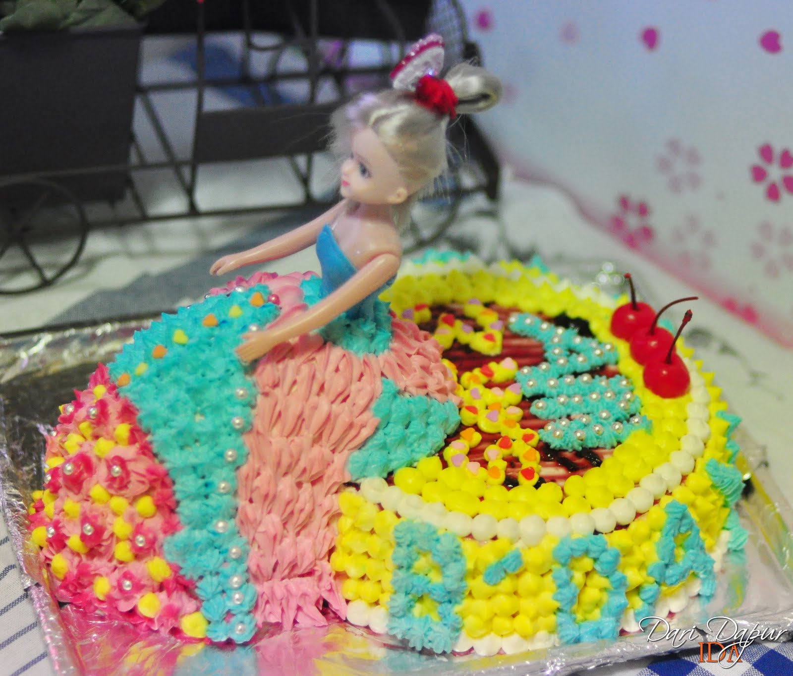 Princess Birthday Cakes......untuk kakak dan adik