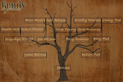 Pool of Joy: Emerson's Family Tree