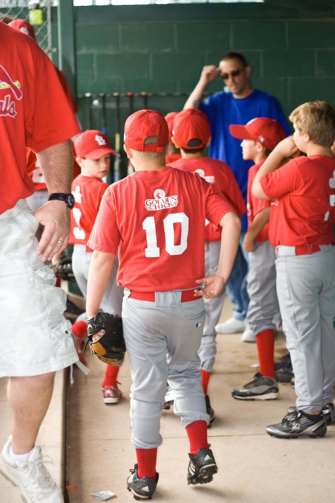 Our 4tunate Family: Baseball Boy #3 and Handsome Coach