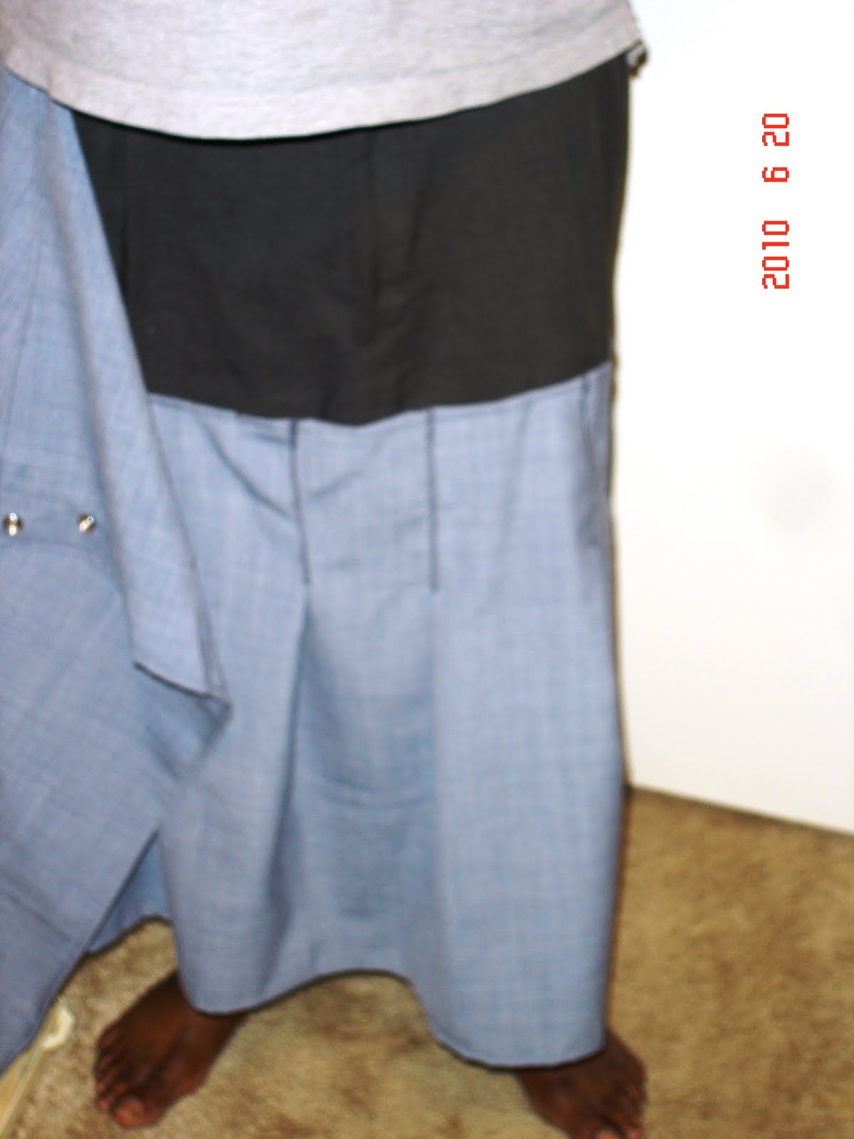 Live & Let Sew: Islamic Clothing: DIY Izar Completed