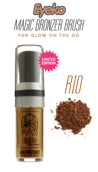 Eyeko Magic Bronzer Brush For Glow on the Go! | Perfectly Polished