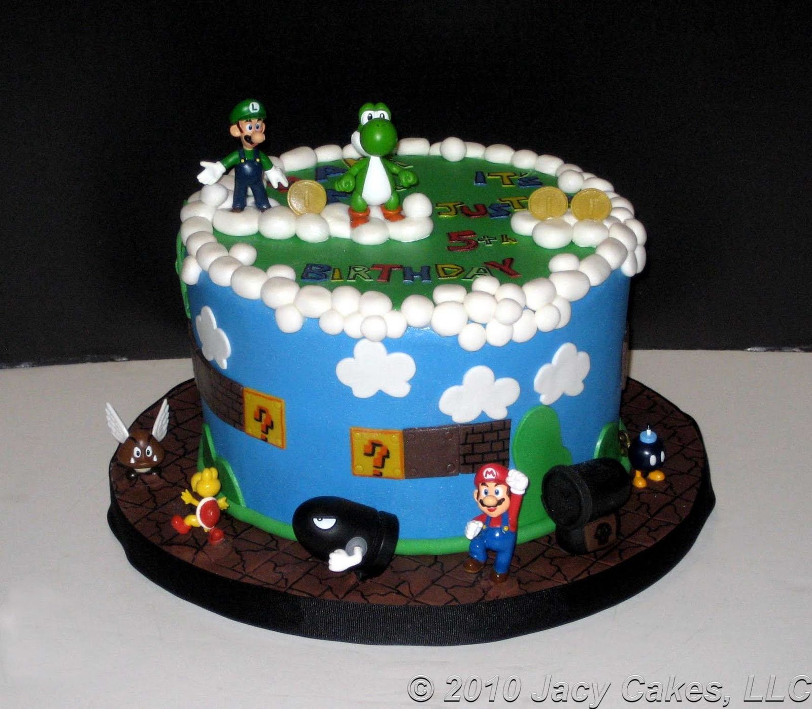 News from Jacy Cakes: Super Mario Bro.s Cake!