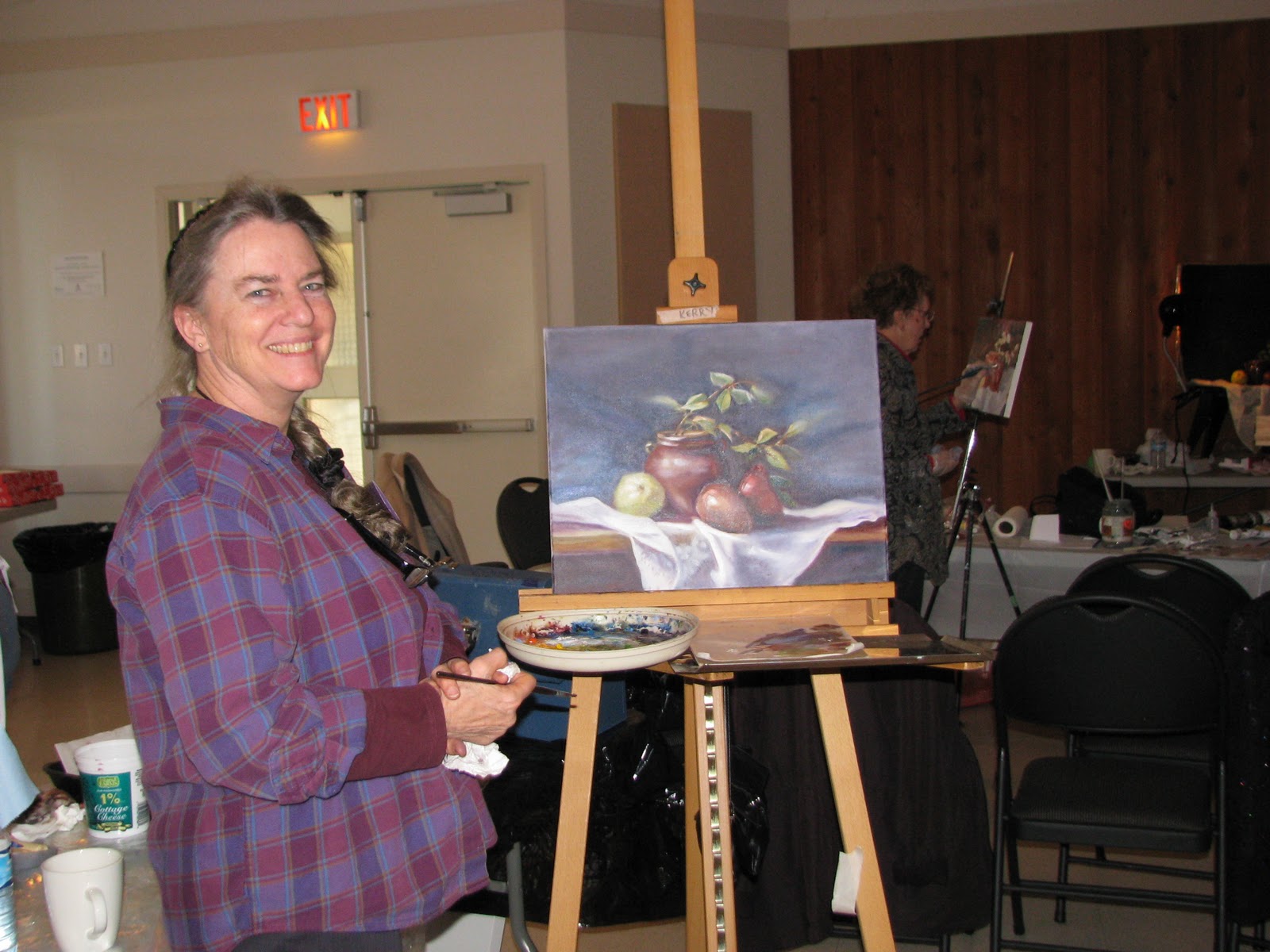 Claire Christinel Art: Keith Hiscock - Still Life Workshop