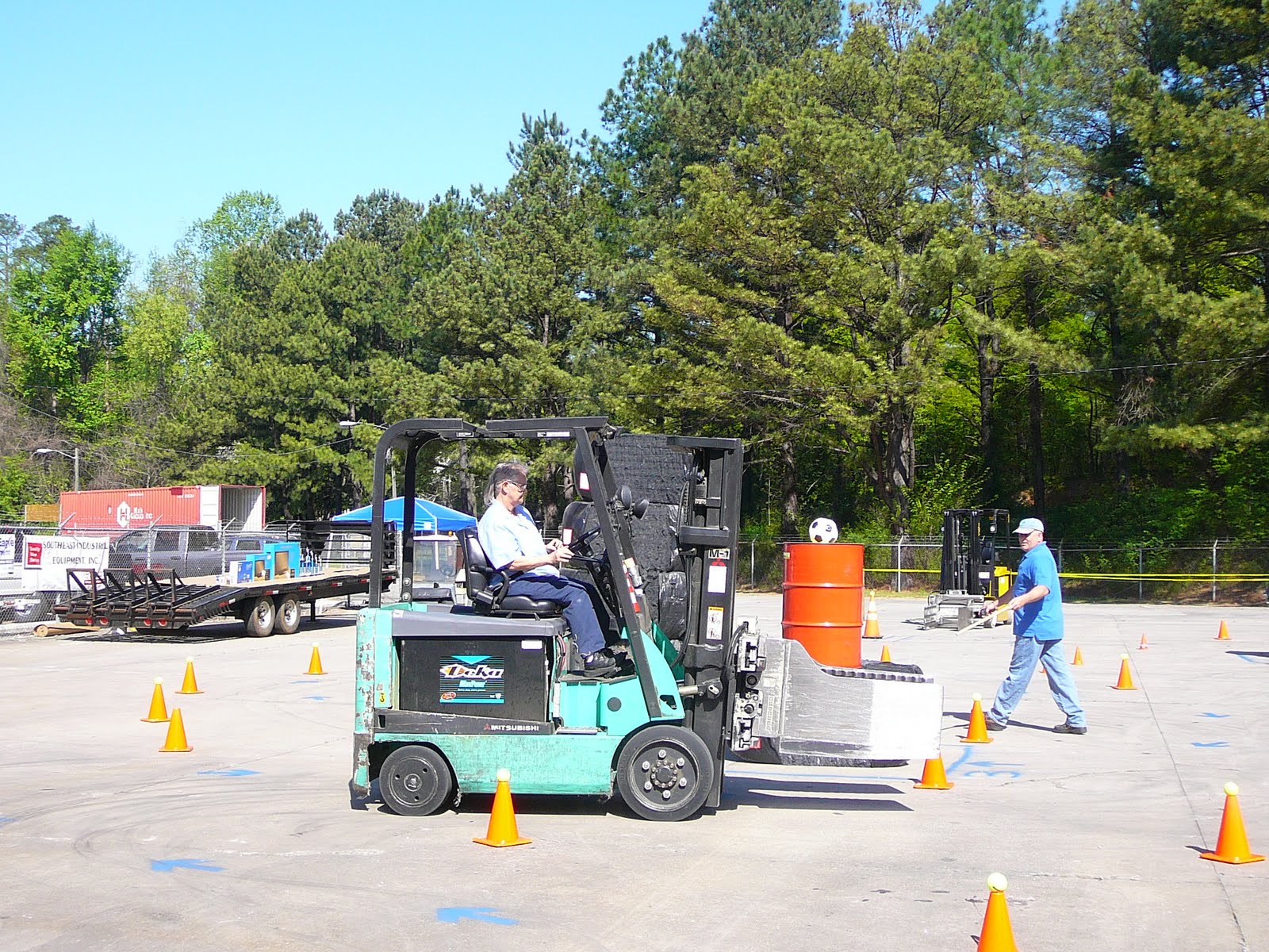 Sort Quench, & Dump: Forklift Rodeo