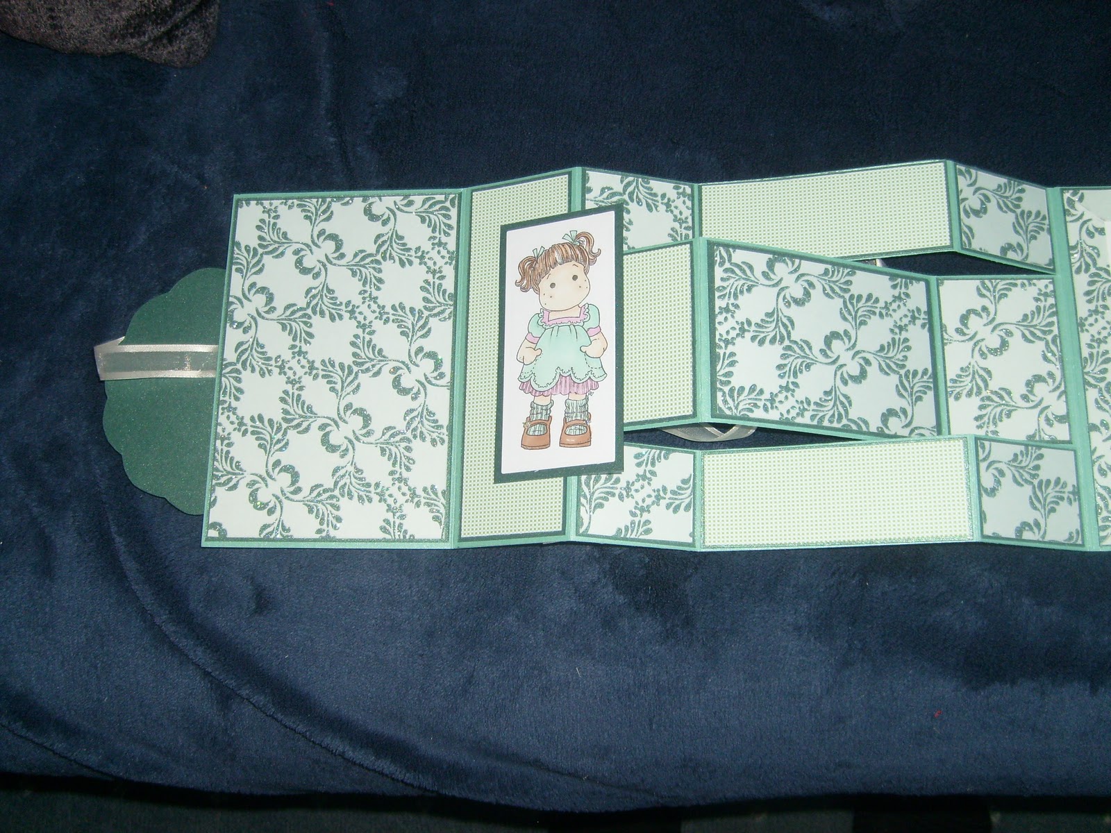 Hooked on Krafts: Double Tri Fold card