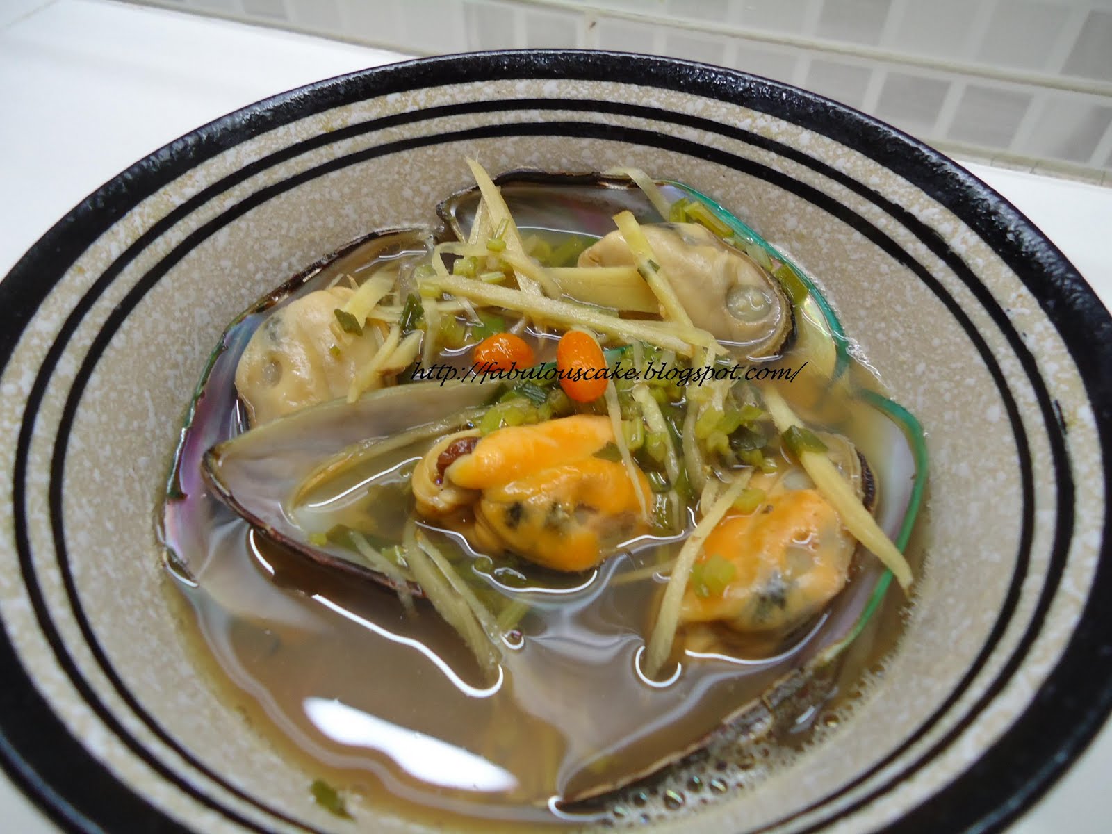 Mussels in Wine - Chinese style ~ My Cool Cakes