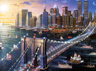 This and That and More of the Same: 1883 : Brooklyn Bridge opens