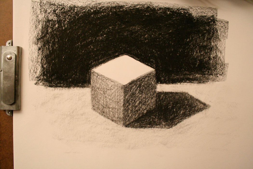 How To Draw A Cube With Shading