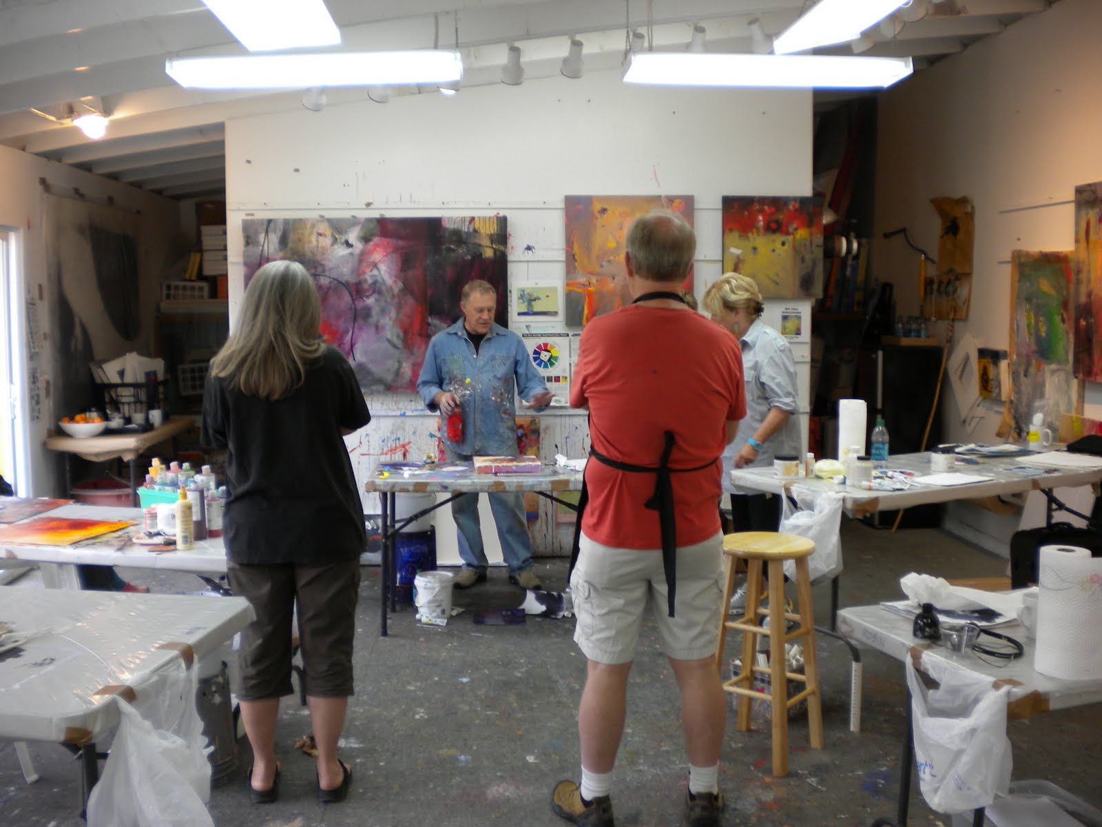 Joyful Art: Robert Burridge Workshop