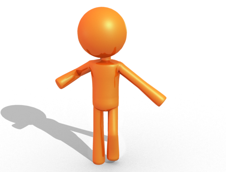 Rofideo: 3D Artist cartoon characters animation: Cartoon Boy and Orange Man