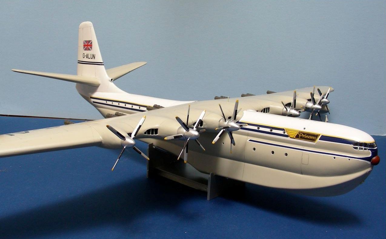 'ON THE STEP': Saro Princess 1/72 scale Vac-Form Kit - Part 7 And ...