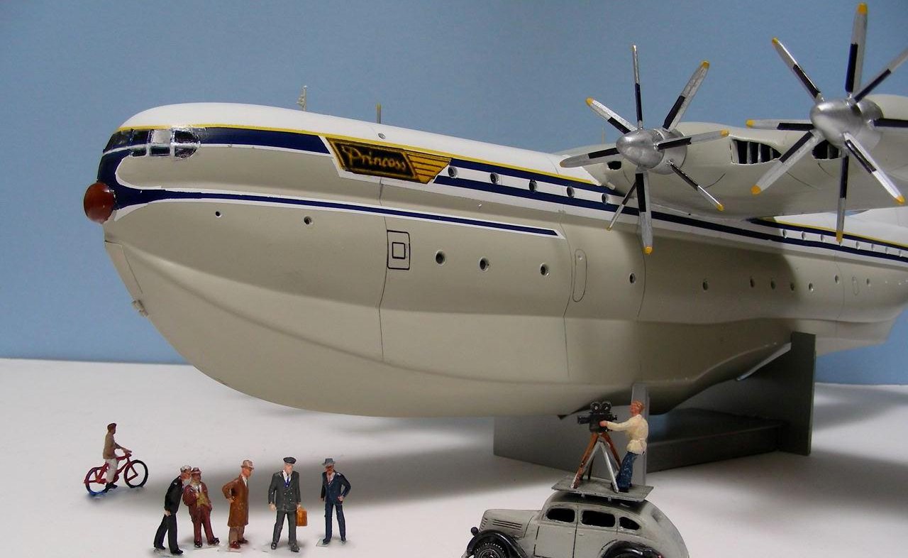 'ON THE STEP': Saro Princess 1/72 scale Vac-Form Kit - Part 7 And ...