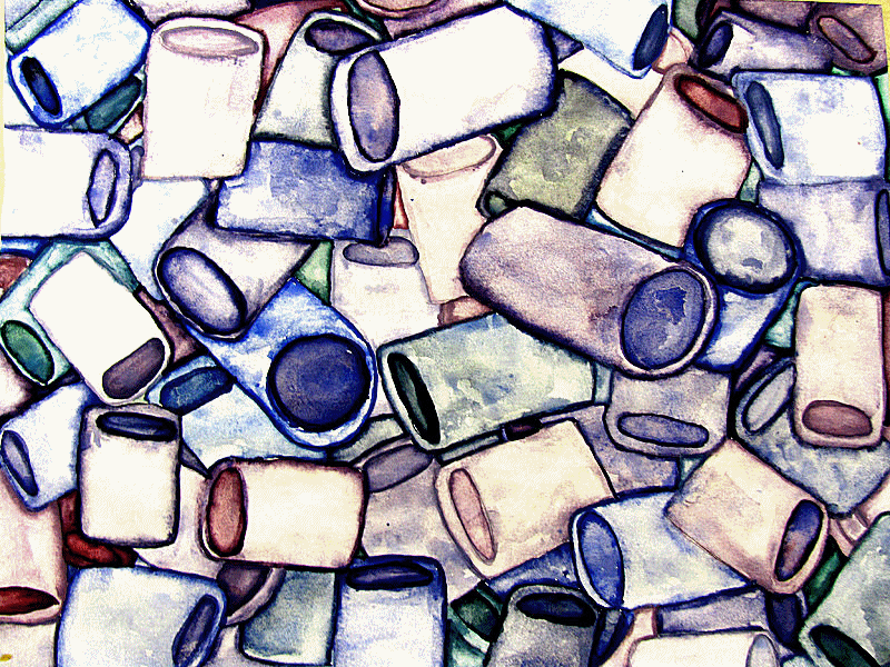 Tri-Central Visual Art: Repetition and Rhythm