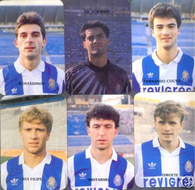 Paixão pelo Porto: A «foto do dia» - 6 figuras do FC Porto 1991/92