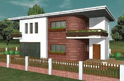 Modele de Case si proiecte: Planul casei - model casa 02